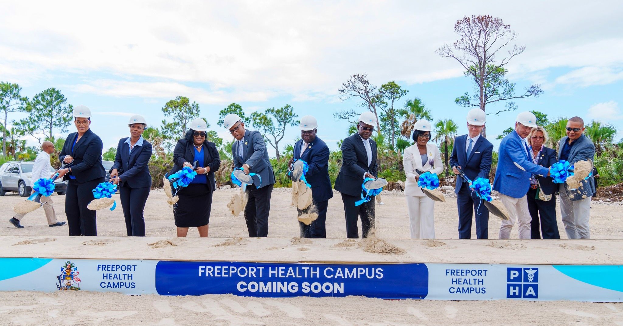 Grand Bahama Hospital Groundbreaking - ZNS BAHAMAS
