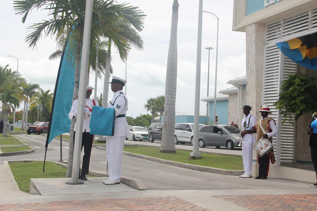 Golden Jubilee Flag Relay arrives in Abaco - ZNS BAHAMAS