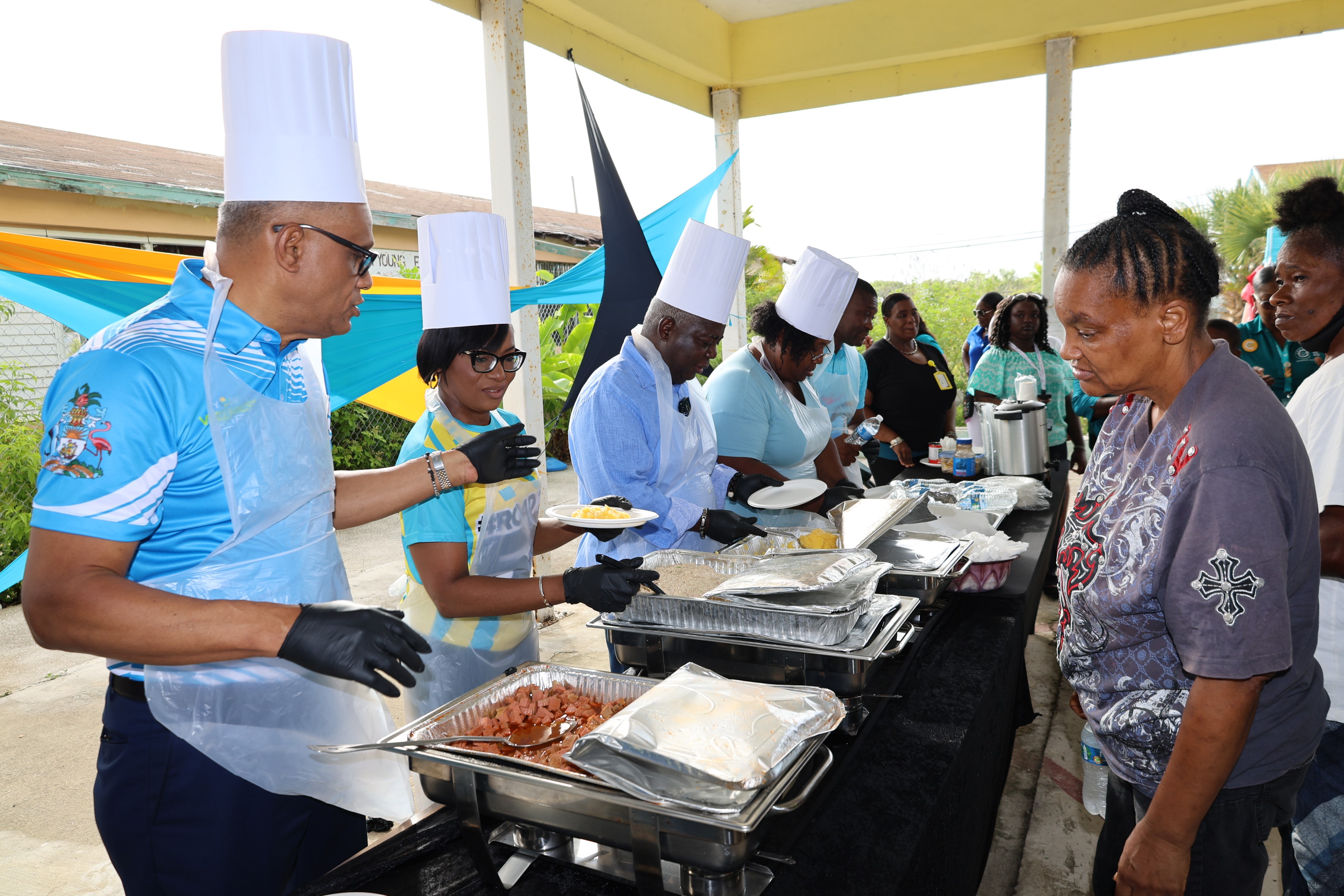 PM and others served breakfast to Lewis Yard and Pineridge communities ...