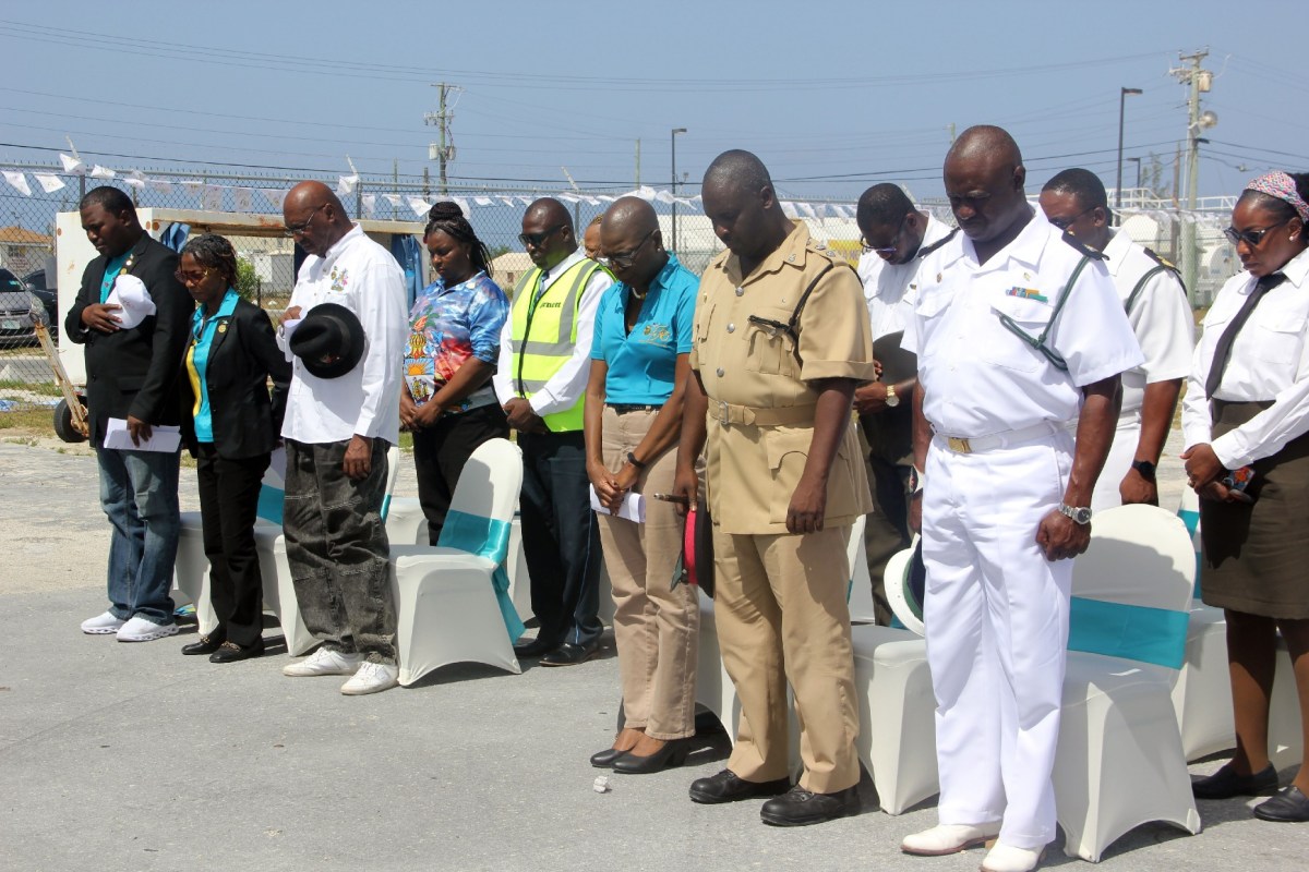 Golden Jubilee Flag Relay ended at Inagua - ZNS BAHAMAS