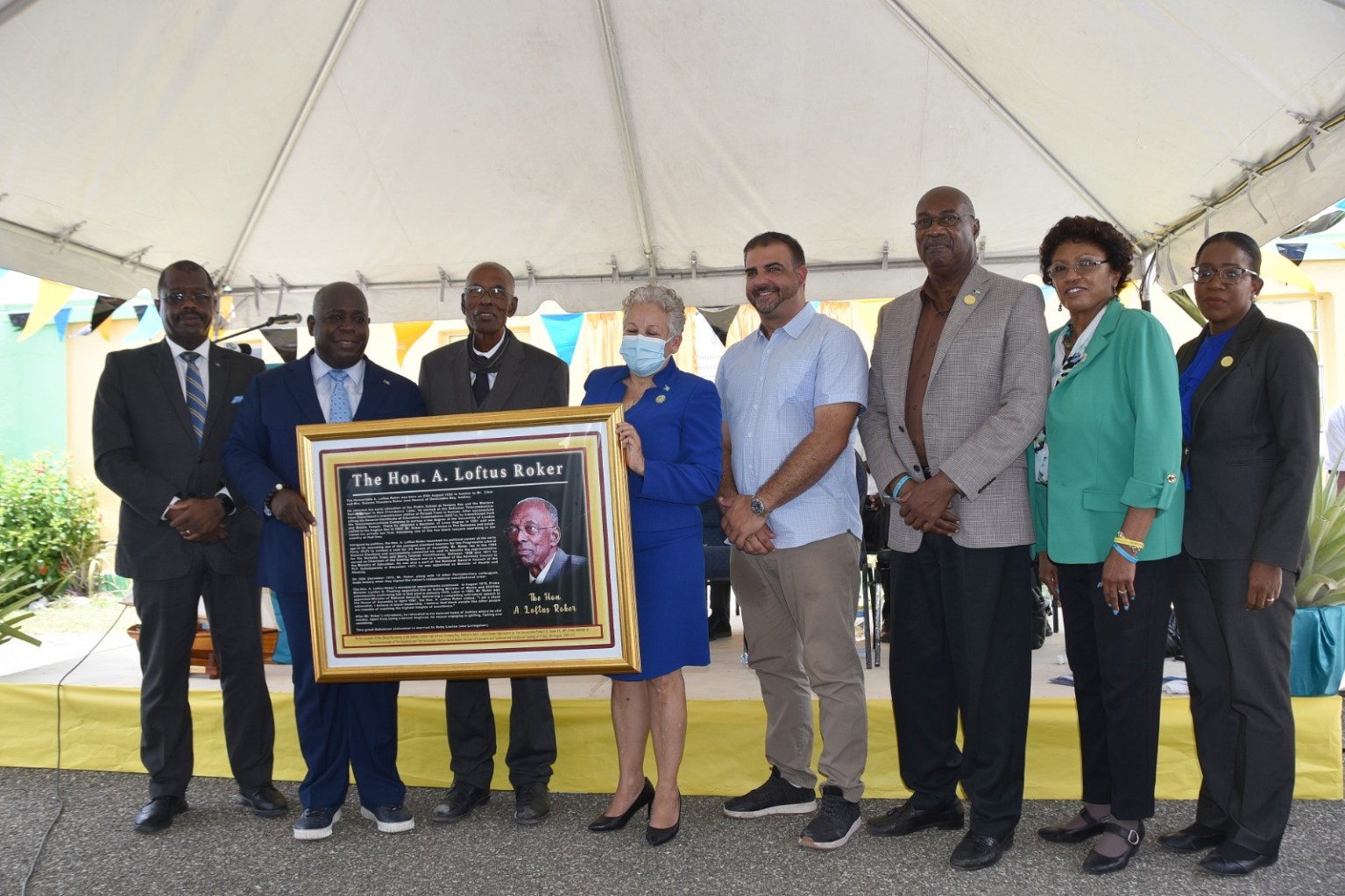 Acklins Central High School Renamed the A. Loftus Roker High School ...