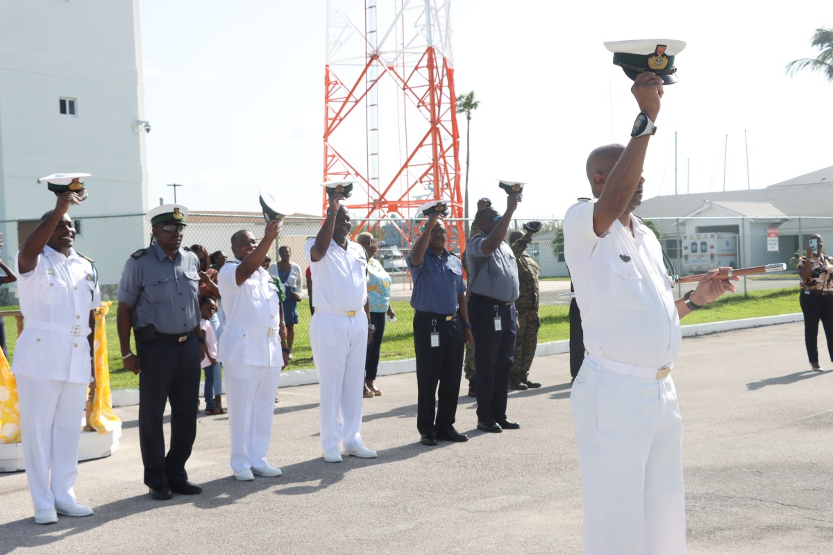 Royal Bahamas Defence Force Honors Retiring Enlisted Veteran - ZNS BAHAMAS