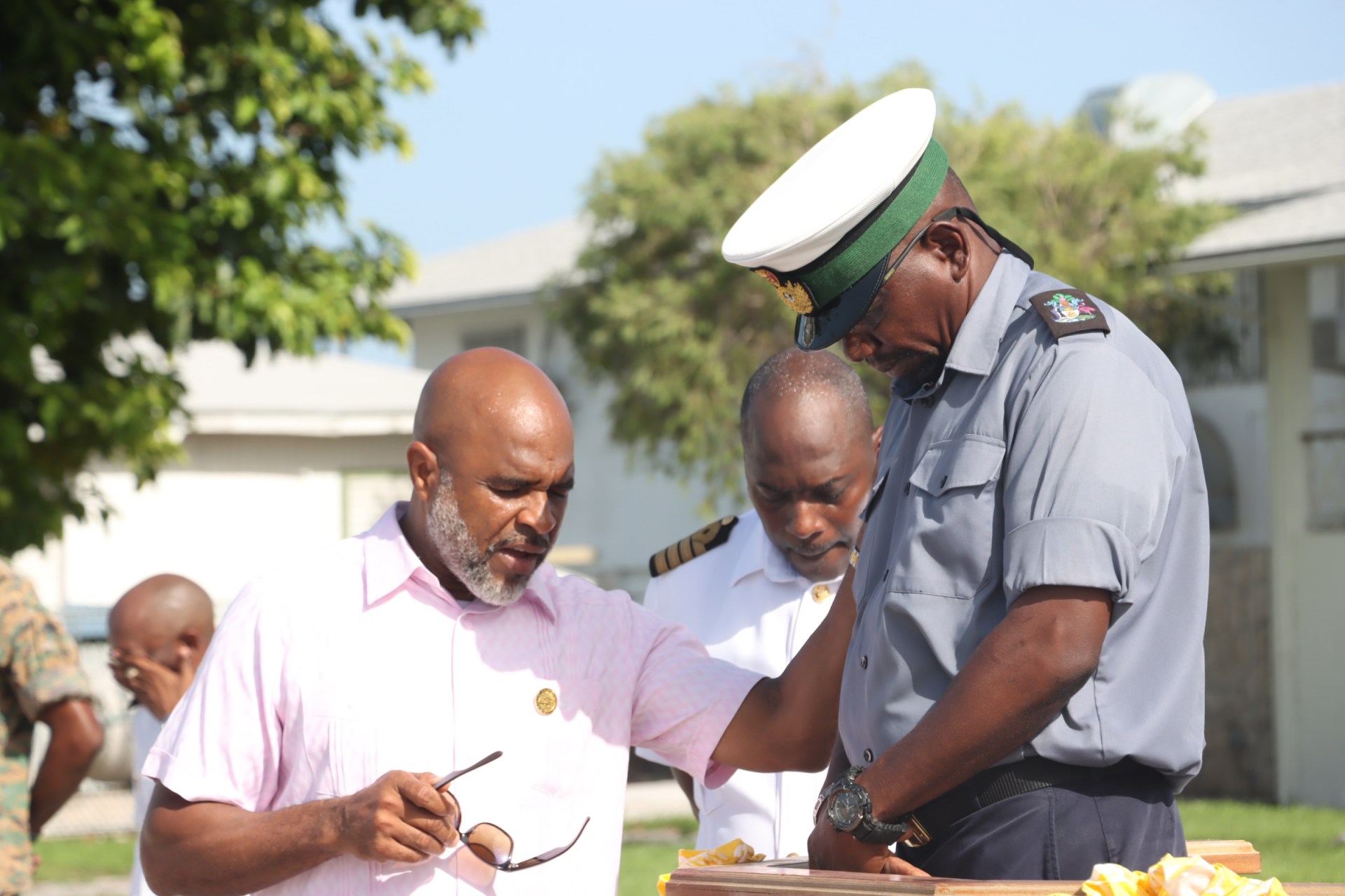 Royal Bahamas Defence Force Honors Retiring Enlisted Veteran - ZNS BAHAMAS