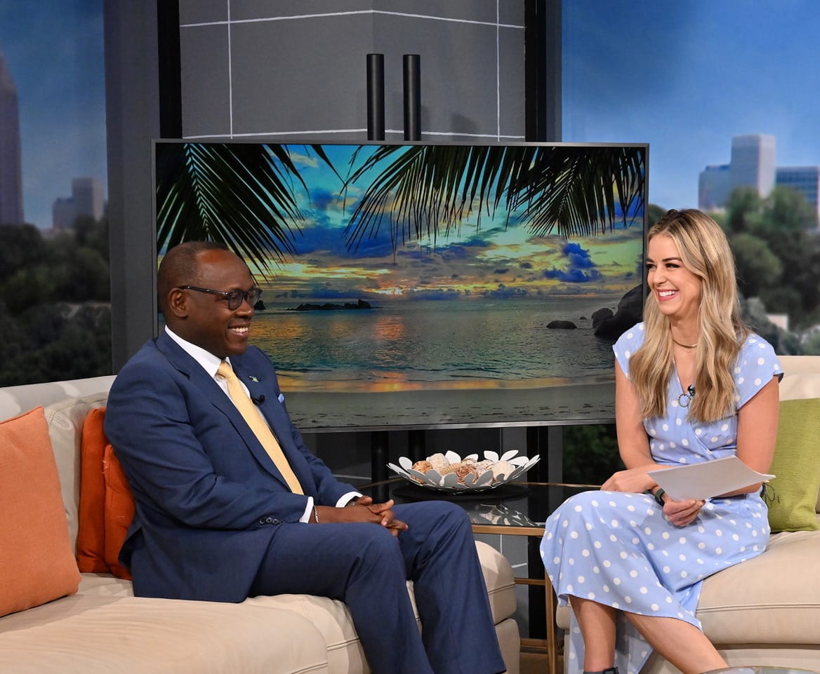 DPM Touting Bahamas Tourism In Atlanta - ZNS BAHAMAS