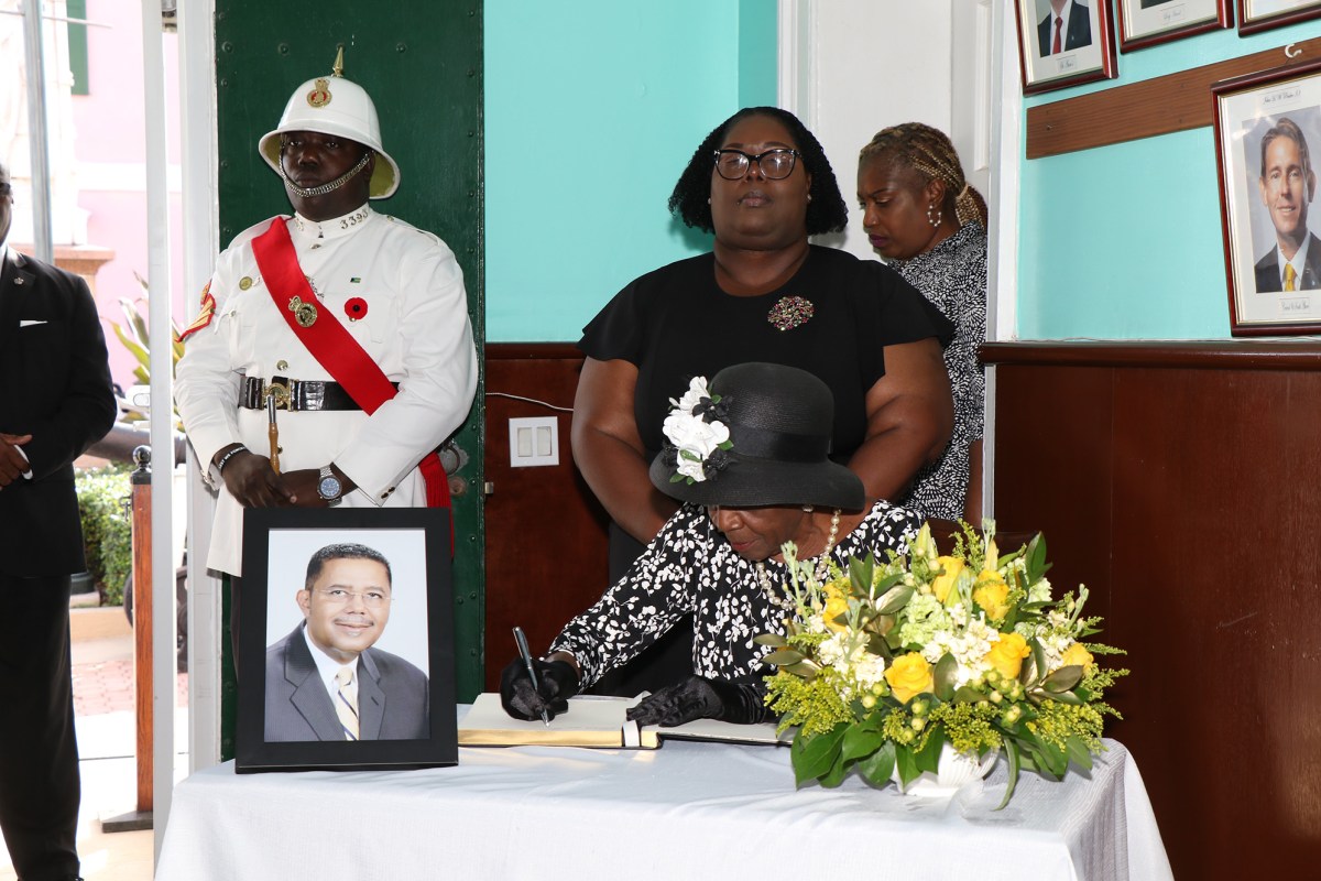 The Deputy to the Governor General pays last respects to the late Dr ...