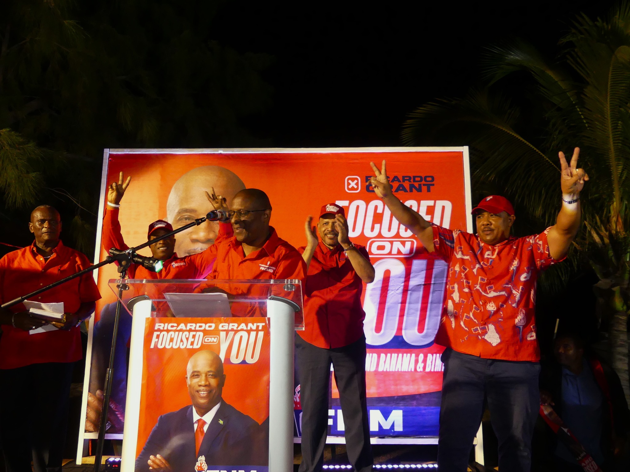FNM's Rally On The Island Of Bimini - ZNS BAHAMAS