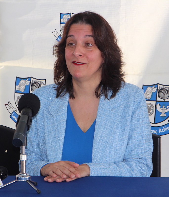 BTVI partners with Breezes Bahamas to manufacture staff uniforms - ZNS ...