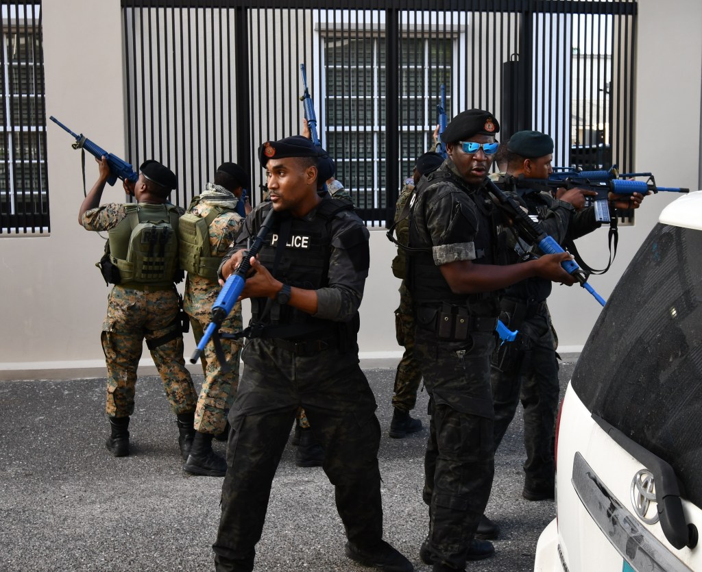 The Bahamas Joins U.S. Embassy Test of Emergency Response - ZNS BAHAMAS