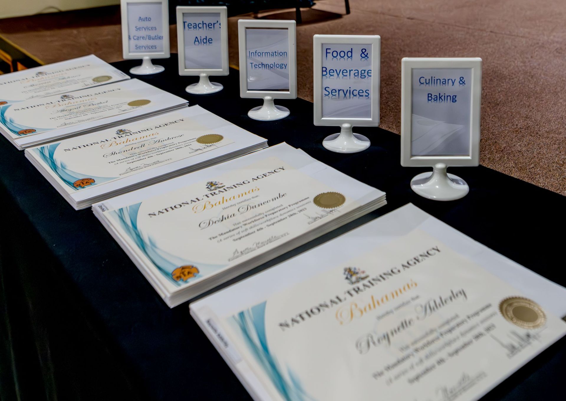 Cohort 22 graduates from NTA - ZNS BAHAMAS