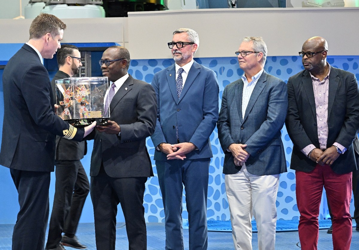 Bahamas Welcomes World’s Largest Cruise Ship - ZNS BAHAMAS