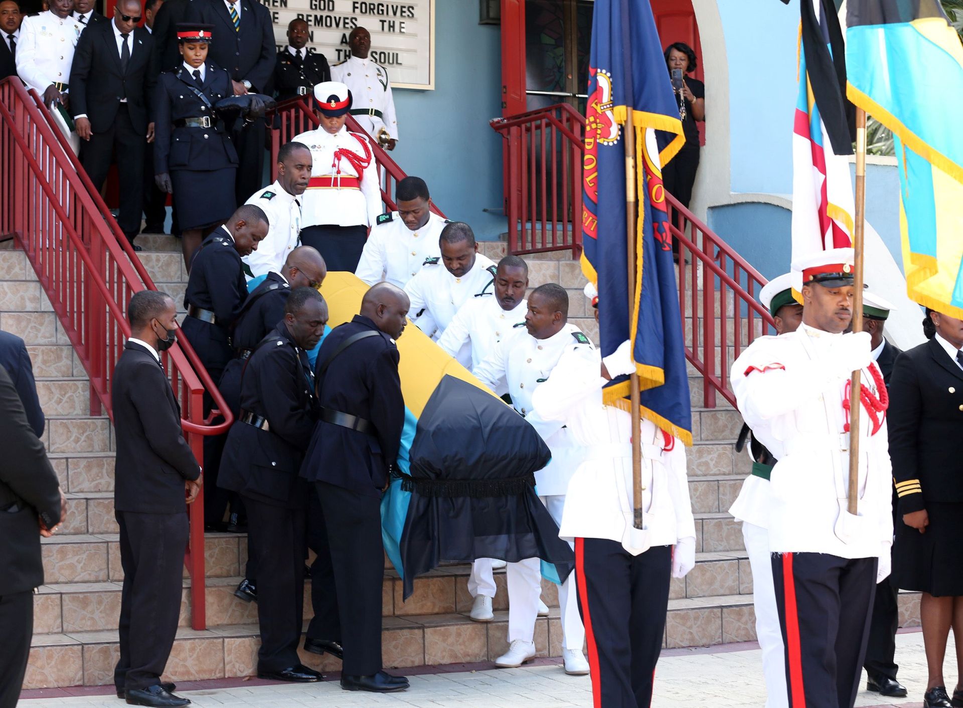 State-Recognized Funeral for the late Dr. Elwood Donaldson - ZNS BAHAMAS