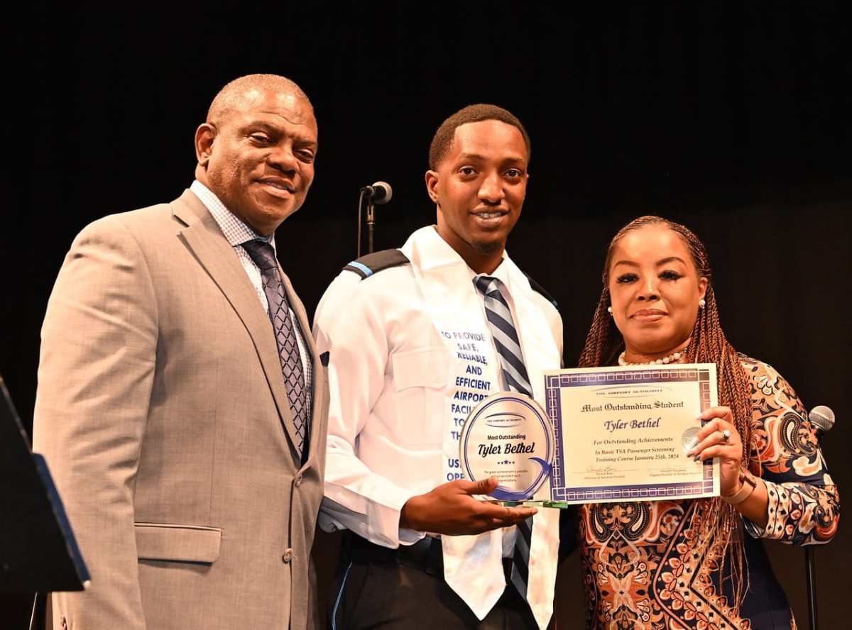 Thirty certified aviation security officers & passenger screeners ...