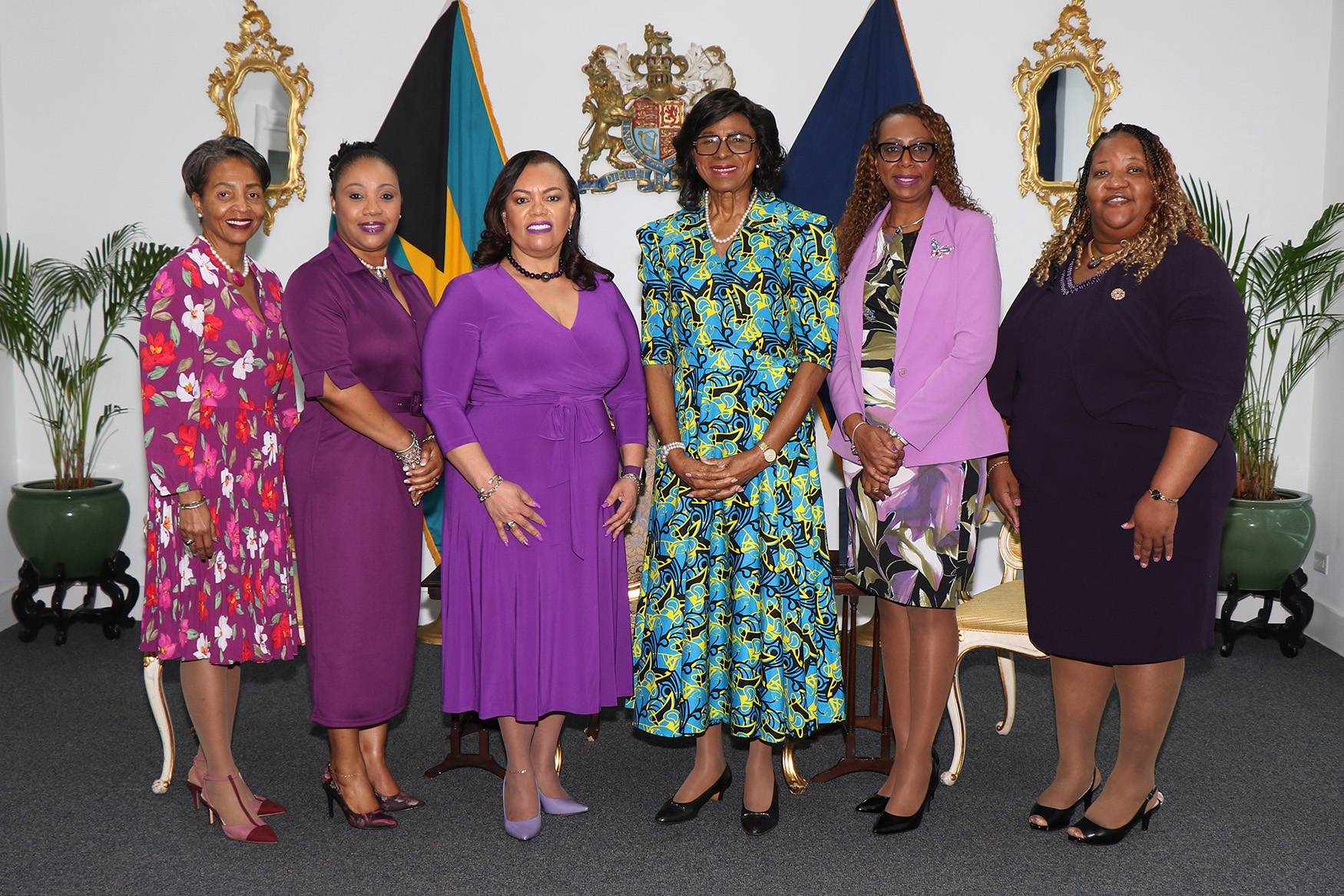 Commonwealth Bank executives celebrate Women's Day with a courtesy call ...
