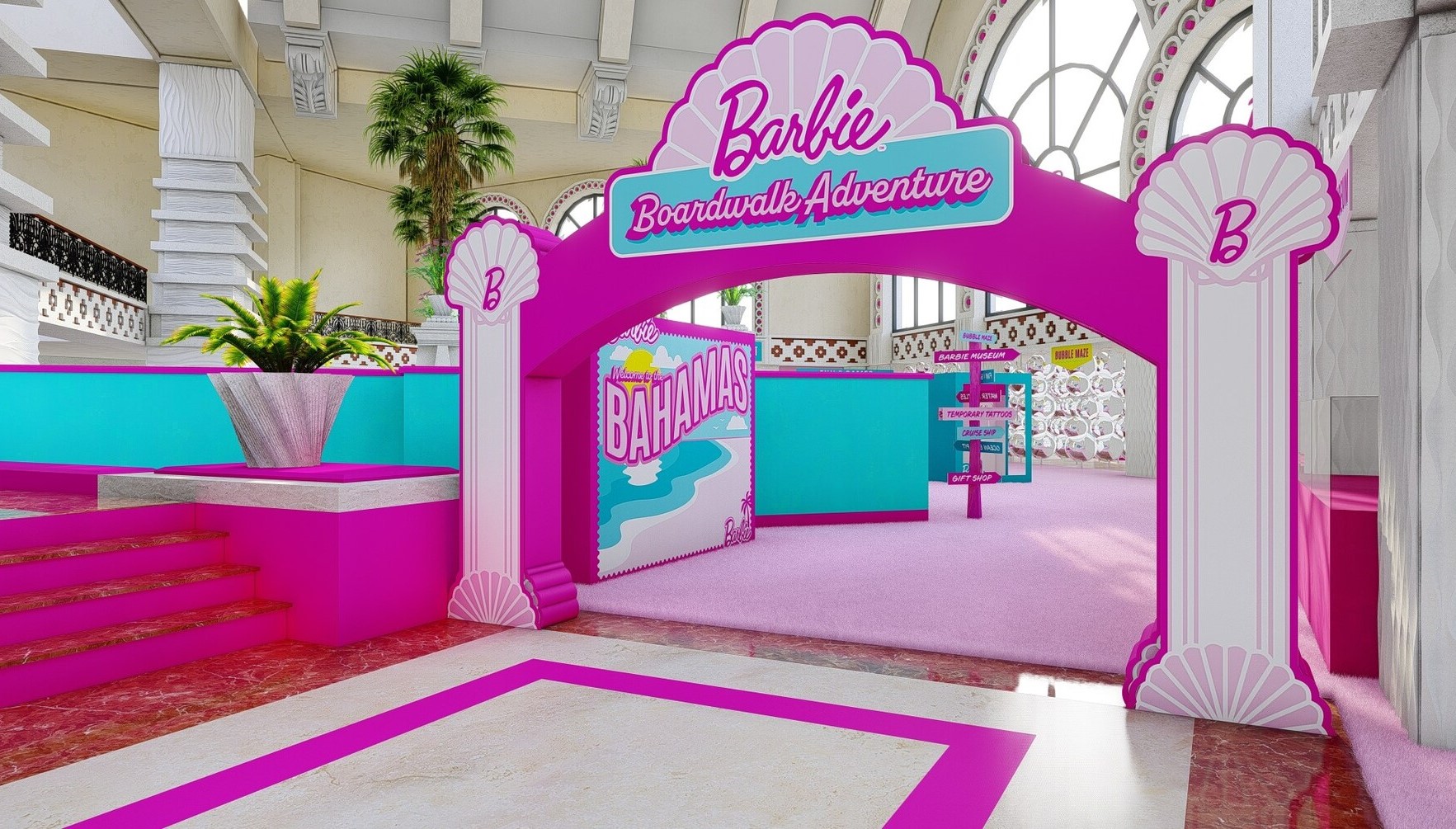 Atlantis-Mattel Partnership - ZNS BAHAMAS