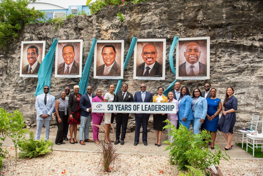 CG Atlantic Unveils 50 Years Of Leadership Portraits - ZNS BAHAMAS