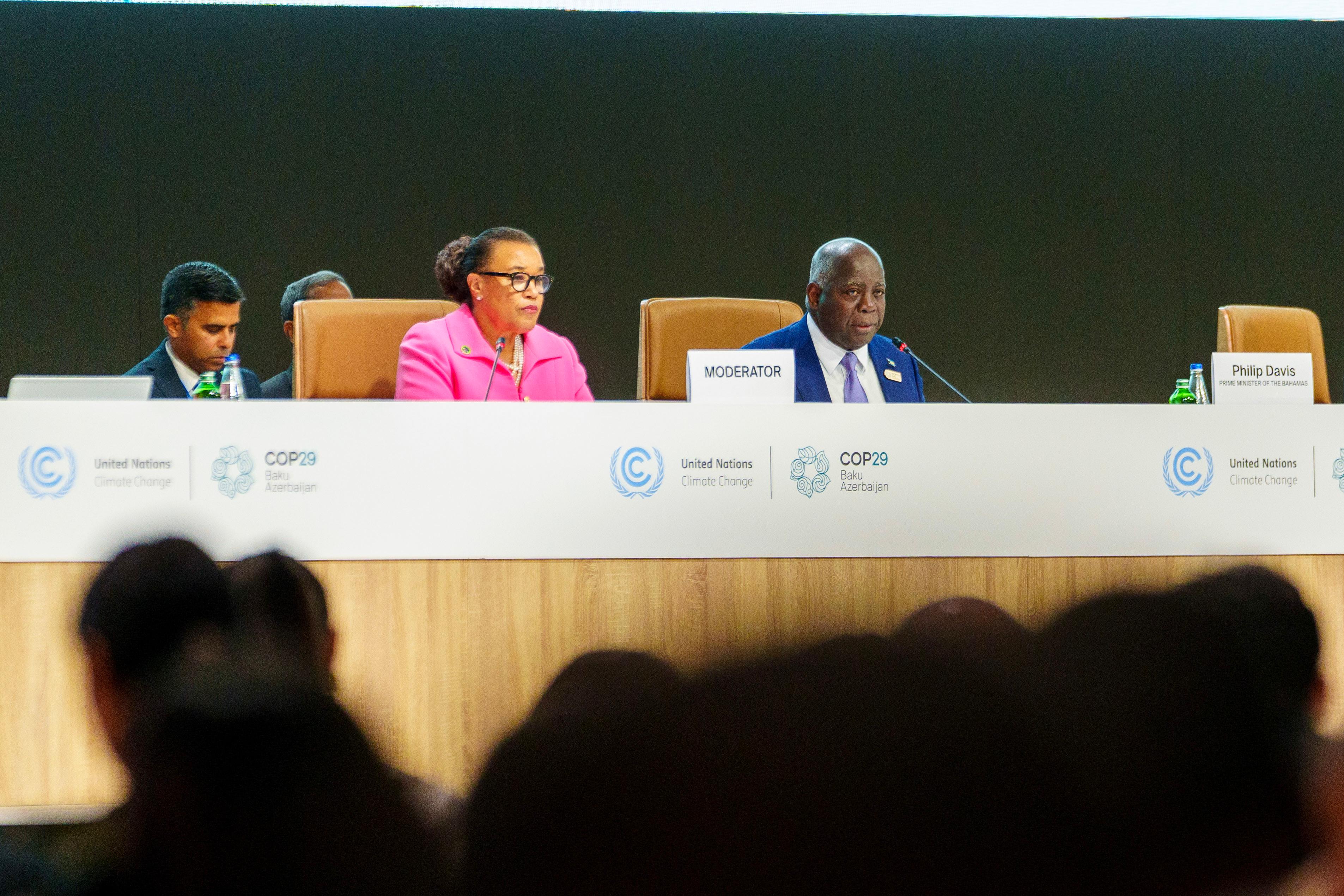 PM At COP29 Leaders Summit - ZNS BAHAMAS