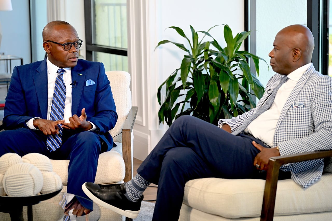 DPM and Minister of Tourism Chester Cooper chats with US Talk Show Host ...