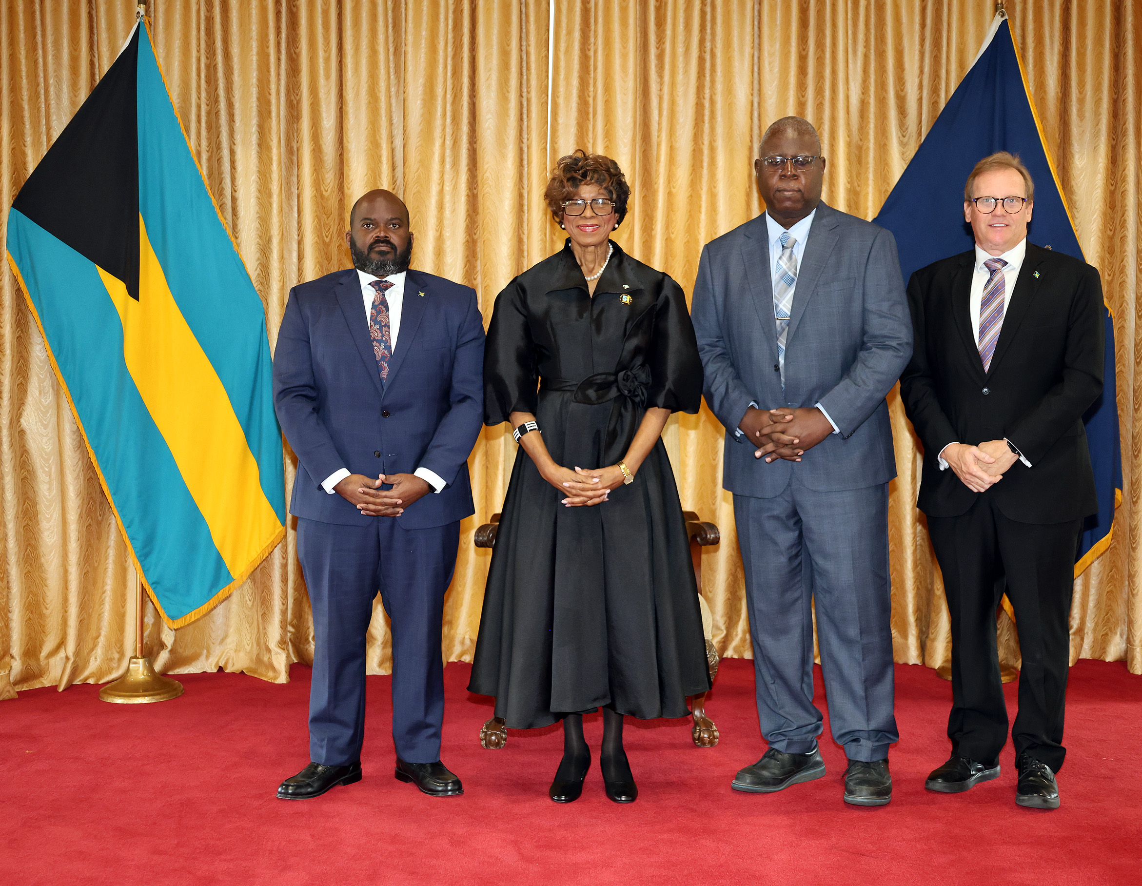 Justice Milton Evans, sworn in as President of the Court of Appeal - ZNS BAHAMAS