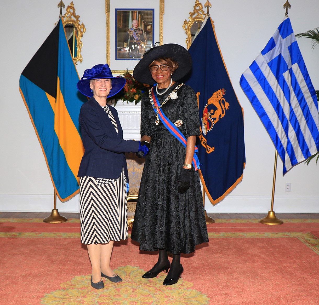 The Greek Ambassador presents Credentials to the Governor General - ZNS ...