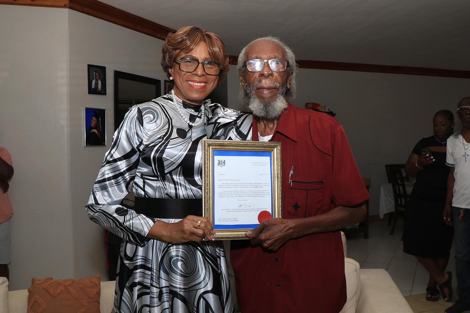 The Governor General attended the 100th birthday celebration for Mr ...