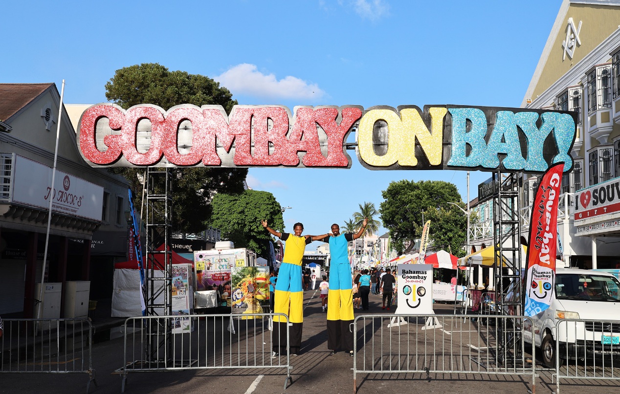 and it's... Goombay on Bay! - ZNS BAHAMAS