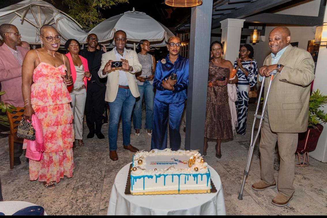 Celebrations for Cooper's 40 Years at Bahamasair - ZNS BAHAMAS