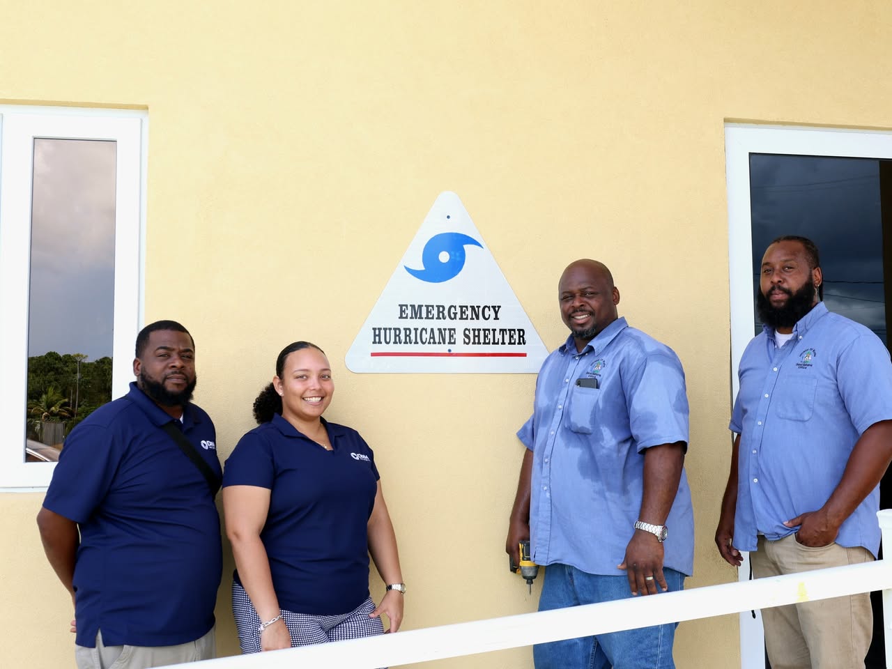 Emergency Shelter Signs Installed Across Grand Bahama - ZNS BAHAMAS