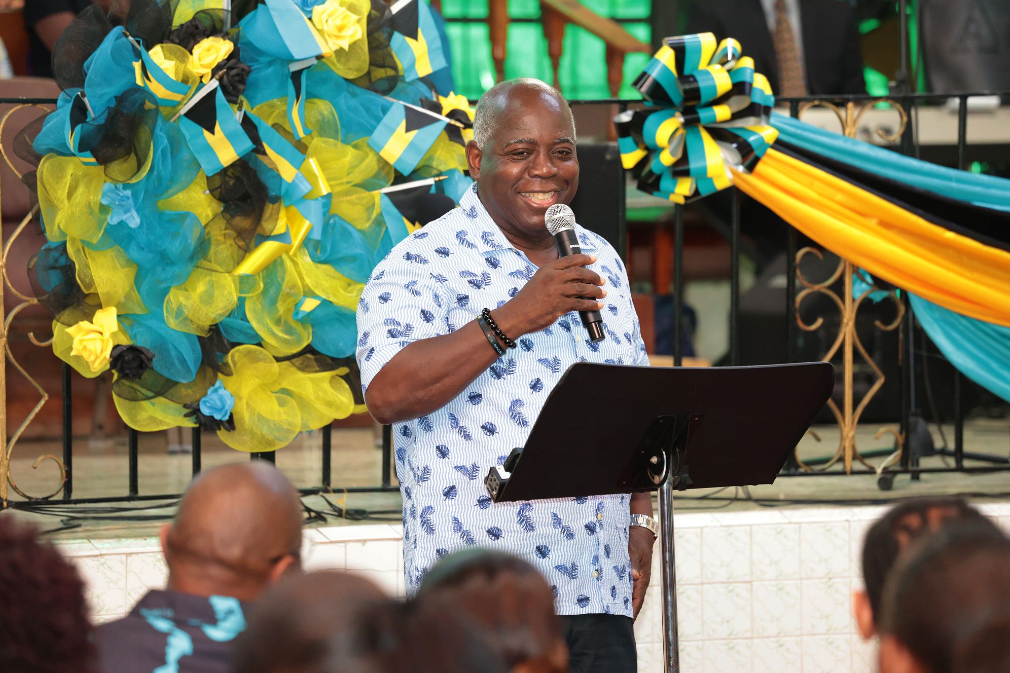 Prime Minister Davis and Parliamentarians Visit Macedonia Baptist ...