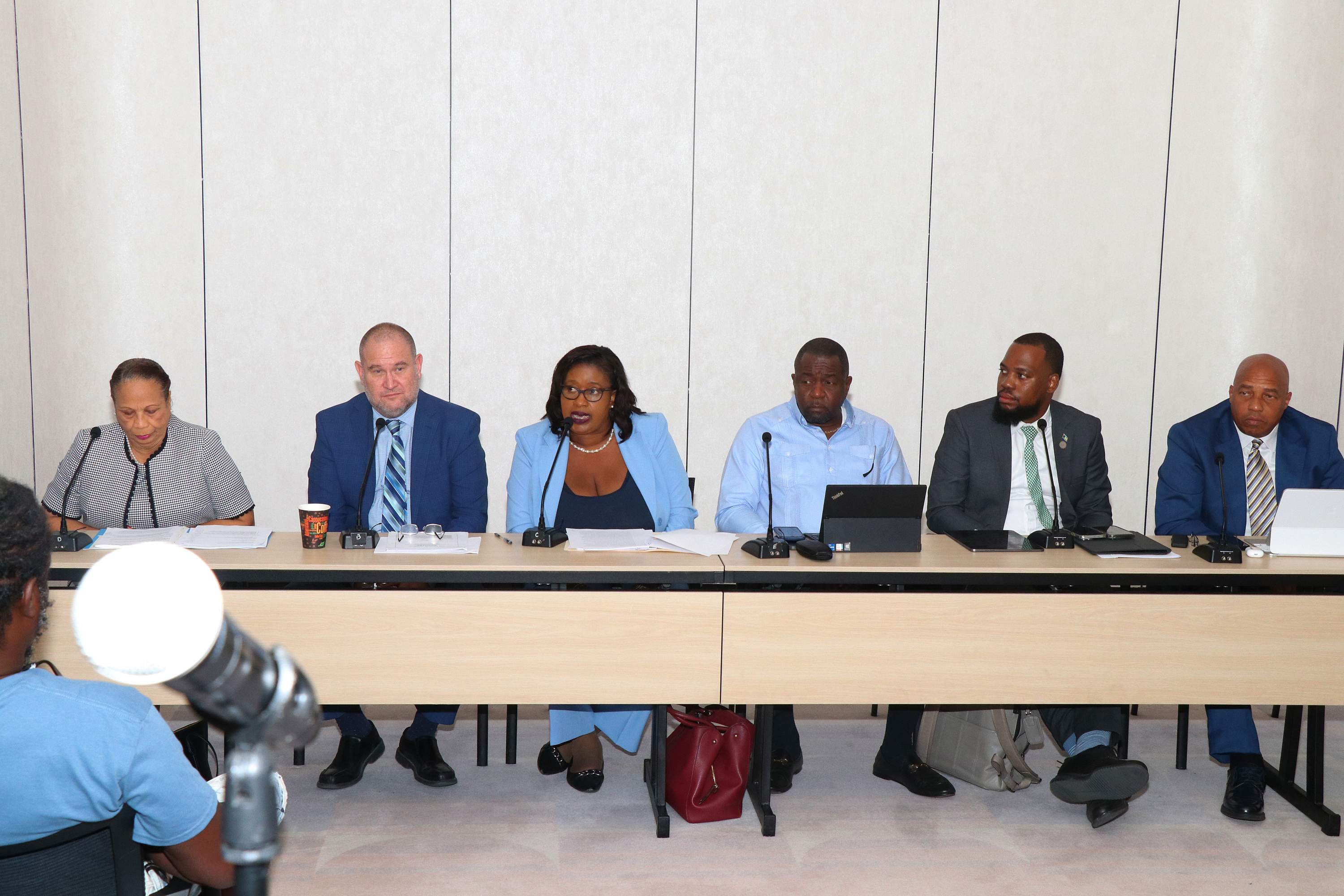 Minister Bowleg to stakeholders at first public consultation on the ...