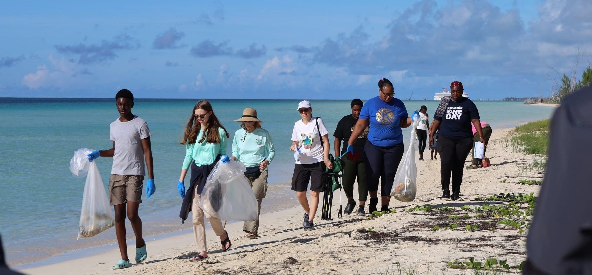 Volunteers came together for International Coastal Cleanup (ICC) Day at ...