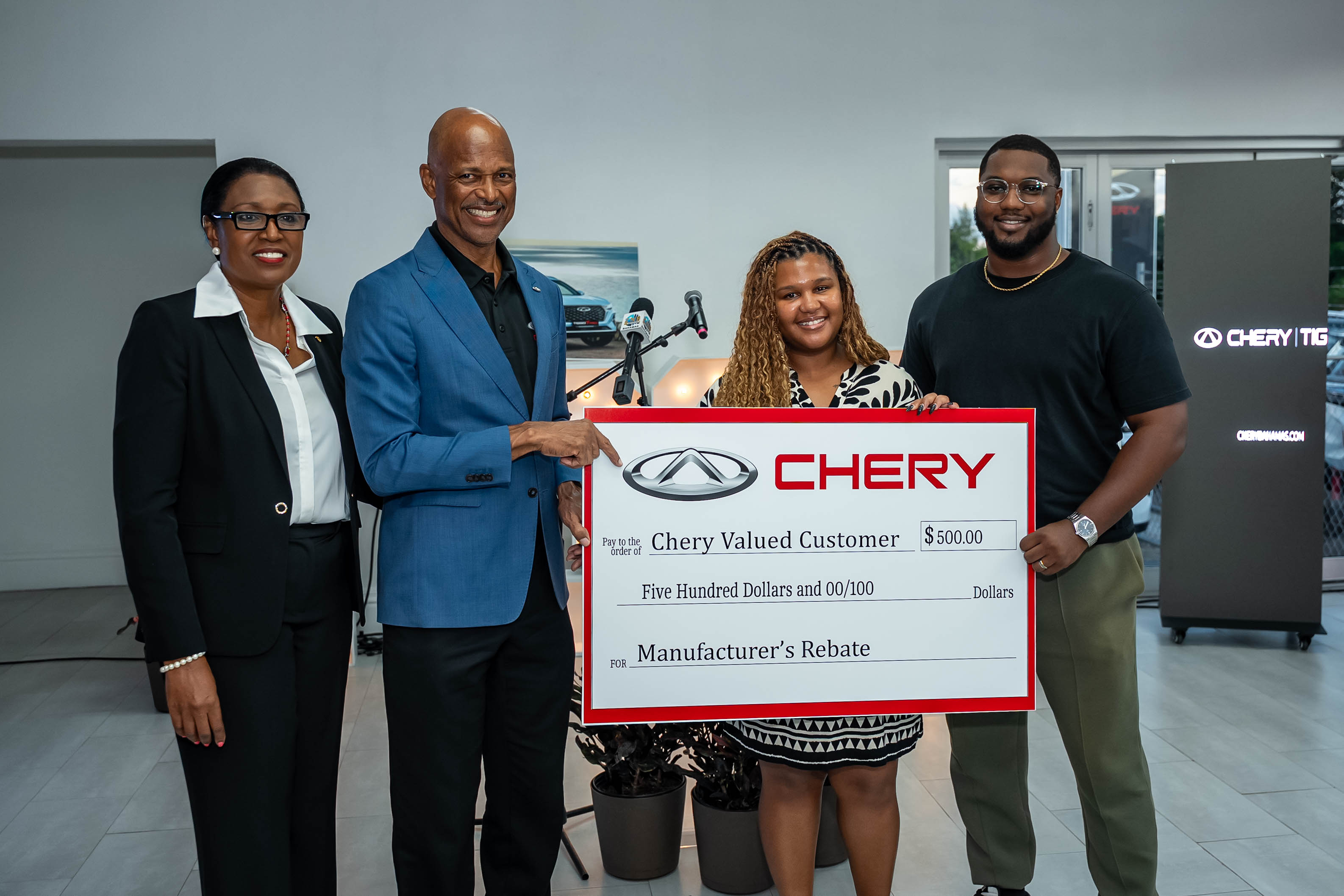Chery International Debuts Tiggo SUV Lineup in Nassau - ZNS BAHAMAS