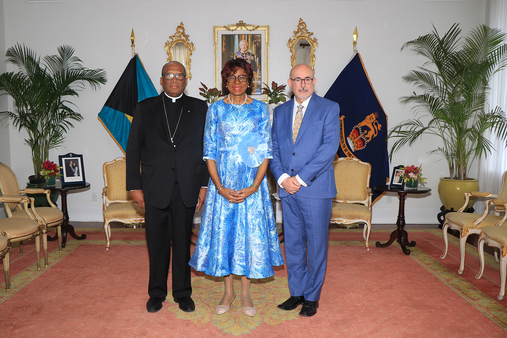 The Governor General Receives Representatives of the Catholic Church in ...