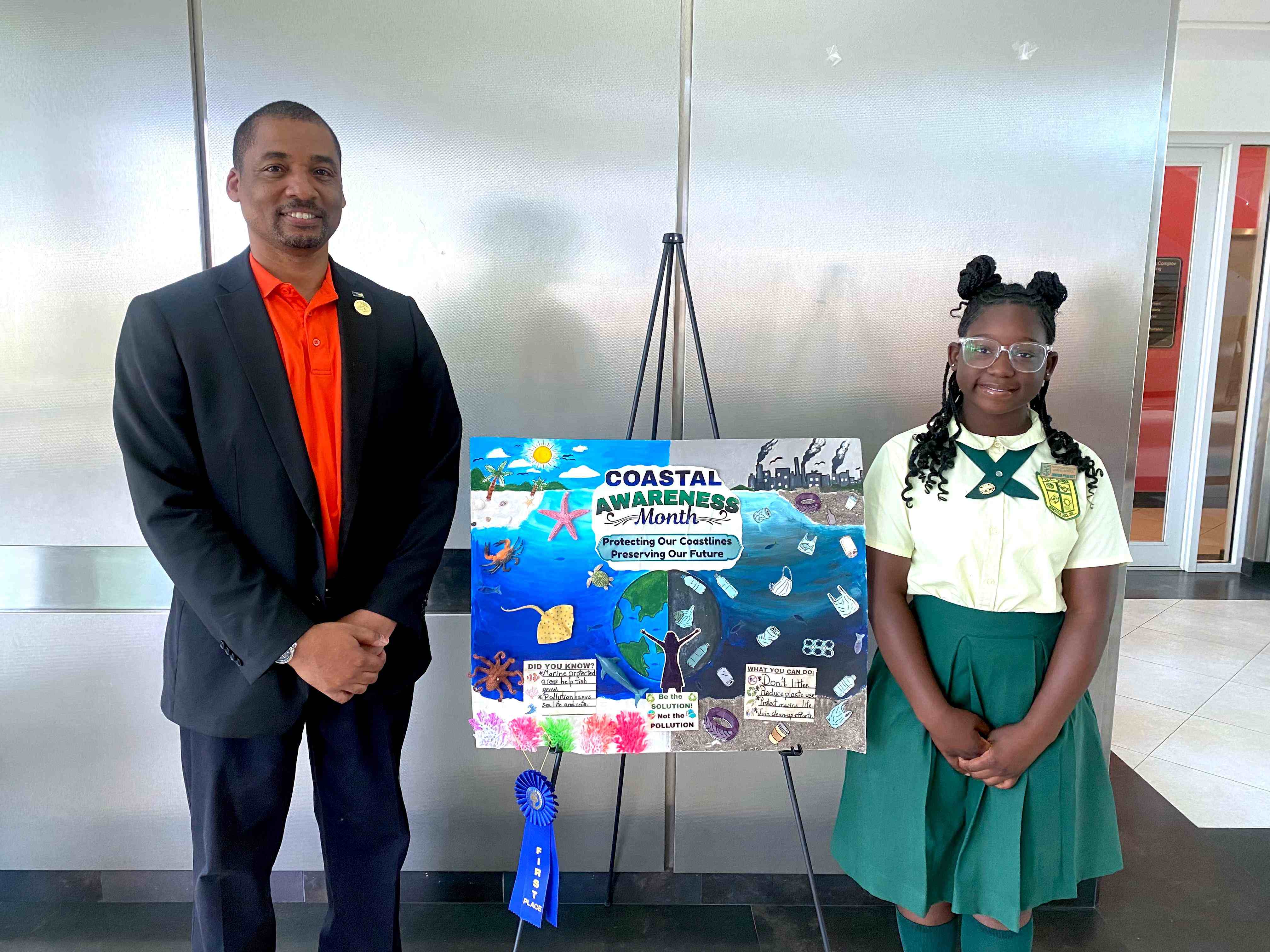 Coastal Awareness Poster Competition winners recognised in Grand Bahama ...